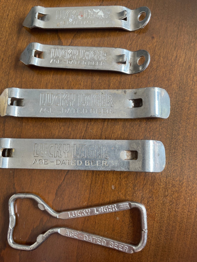 Vintage Lucky Lager Beer Bottle Opener, San Francisco Beer, Vintage San ...