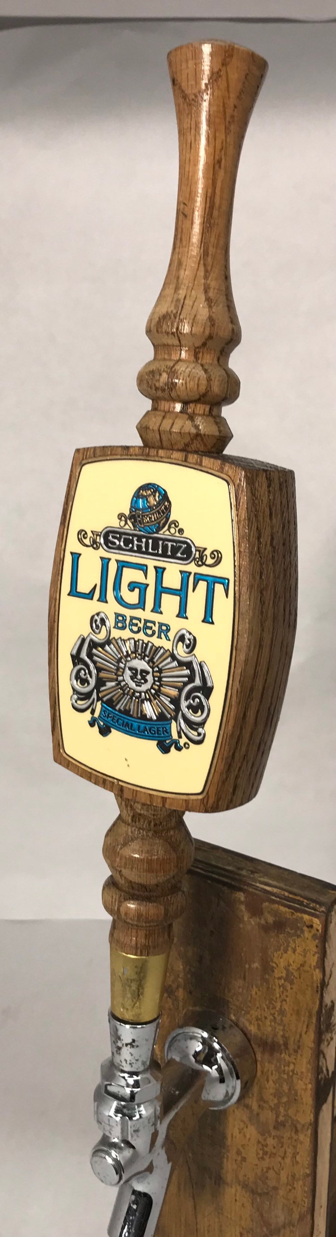 Schlitz Light Beer Tap Handle, Vintage Schlitz Light Beer, Beer Tap ...