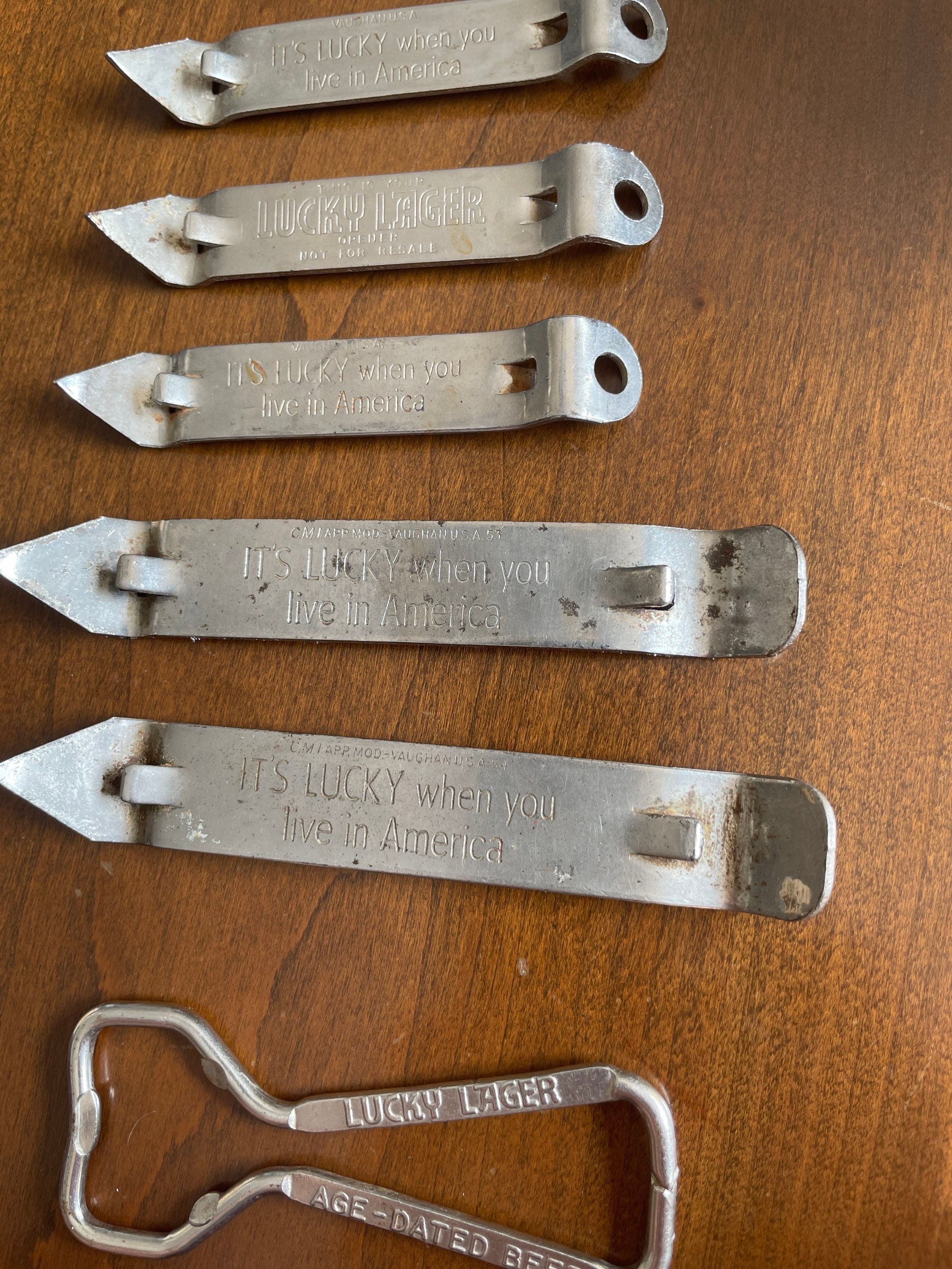 Vintage Lucky Lager Beer Bottle Opener, San Francisco Beer, Vintage San ...