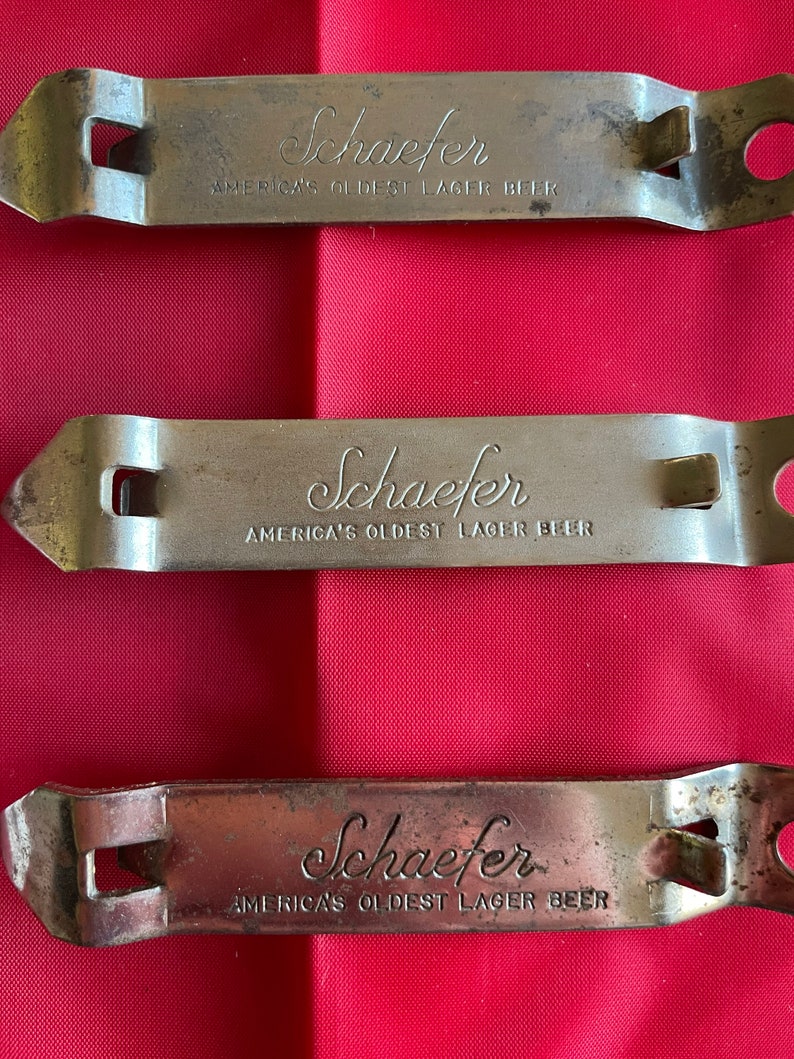 Vintage Schaefer Beer Bottle Opener, Schaefer Beer, Vintage Schaefer ...
