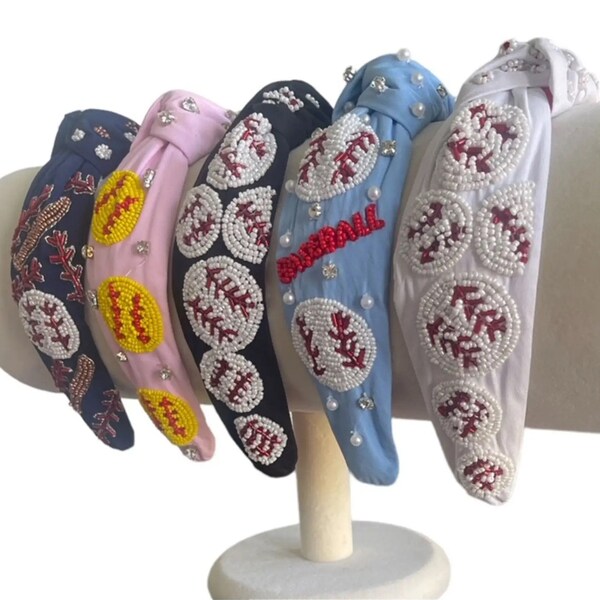 Baseball Headband - Etsy