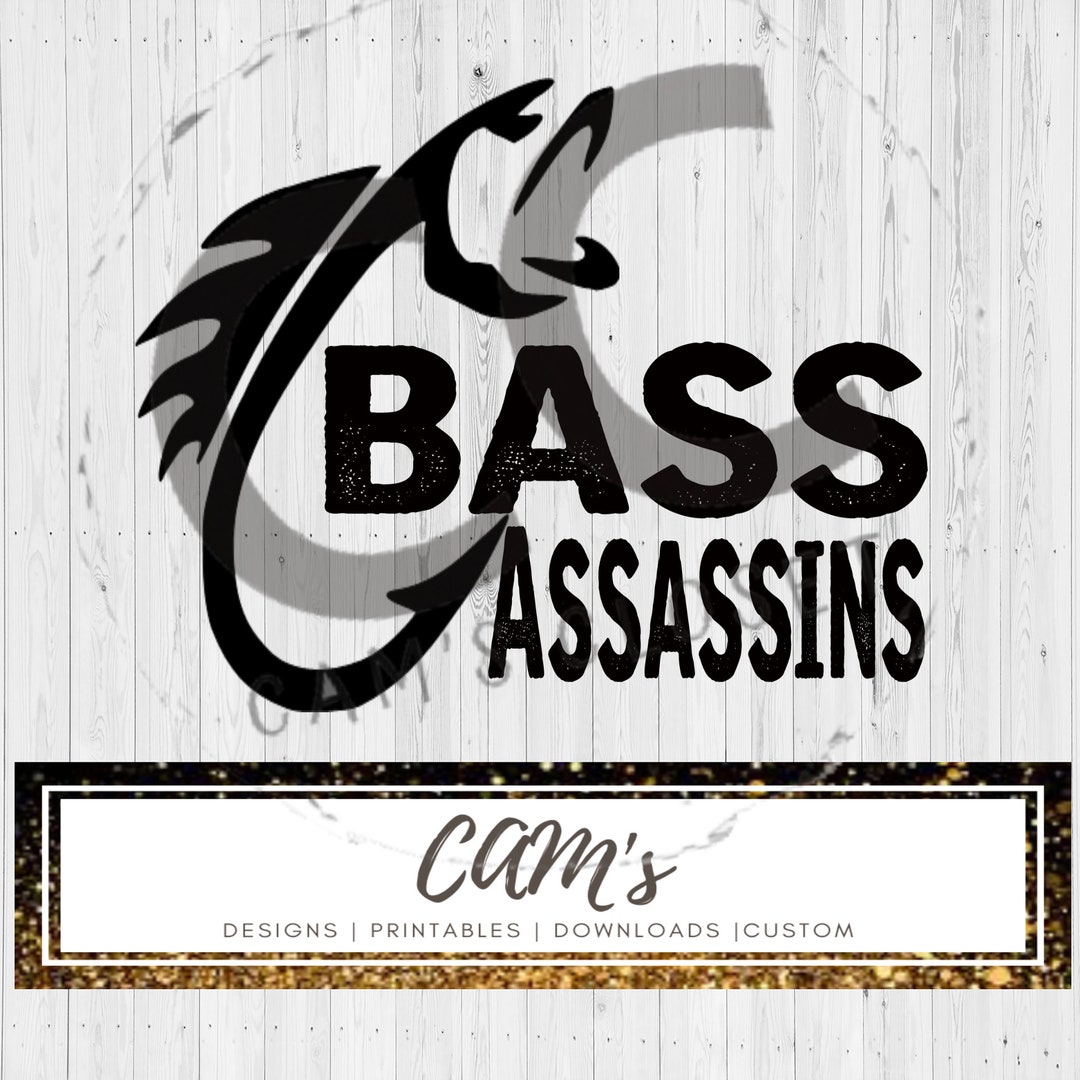 Bass Assassins Fishing Png • Jpg - Etsy