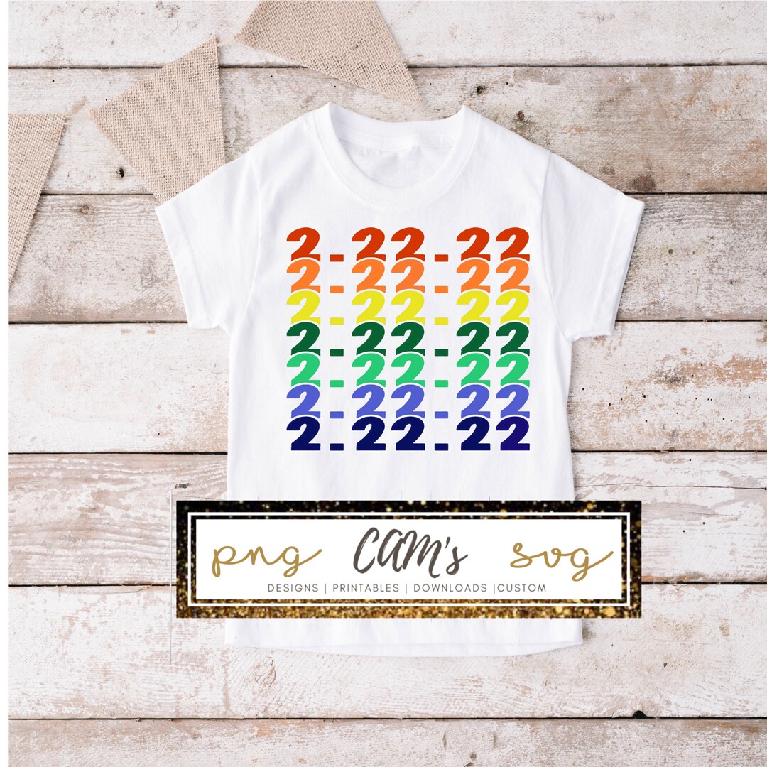 Twosday Png I 2-22-22 Svg I Happytuesday Png - Etsy