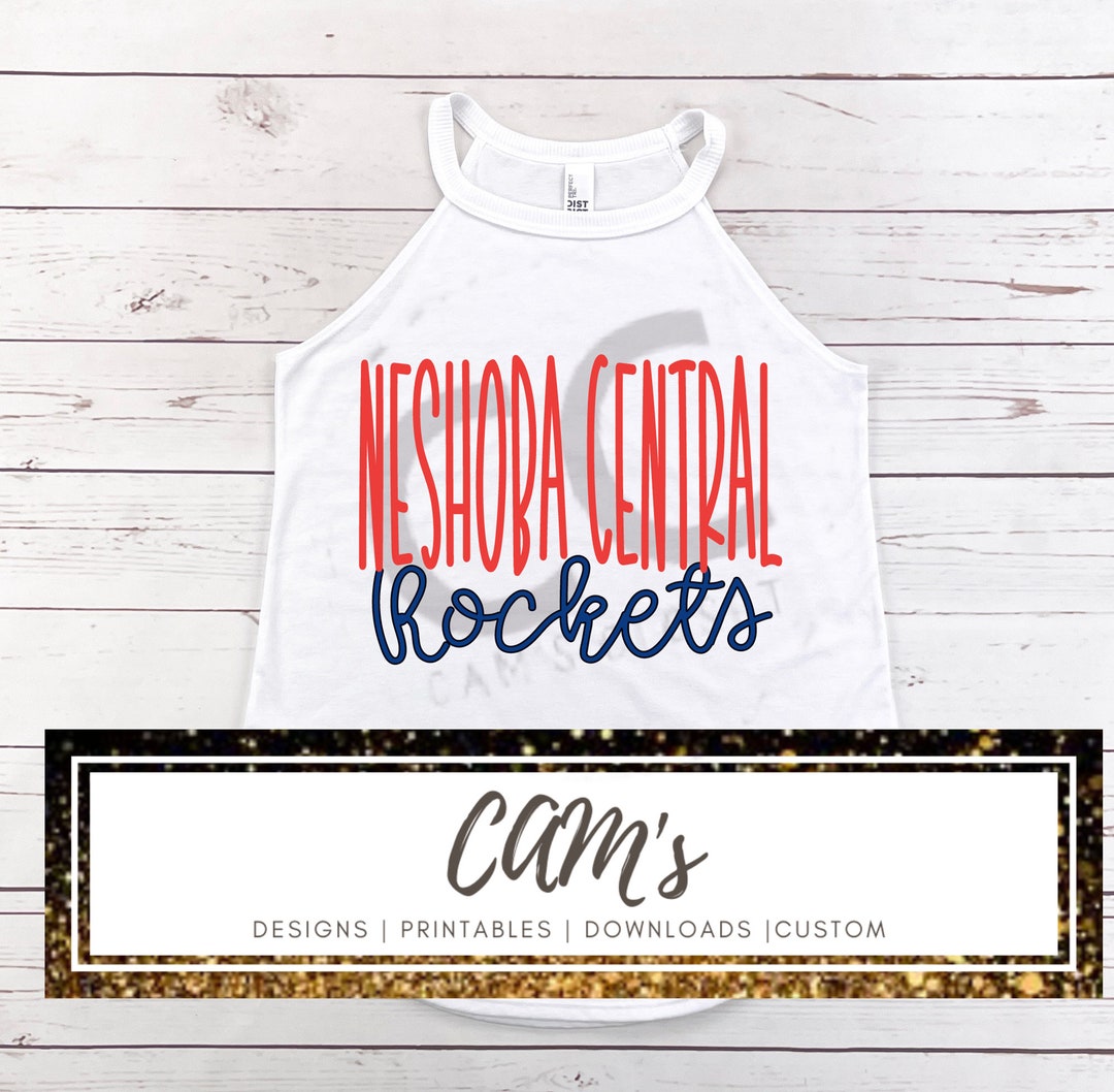Neshoba Central Rockets Digital Download for Sublimation Png Jpg - Etsy