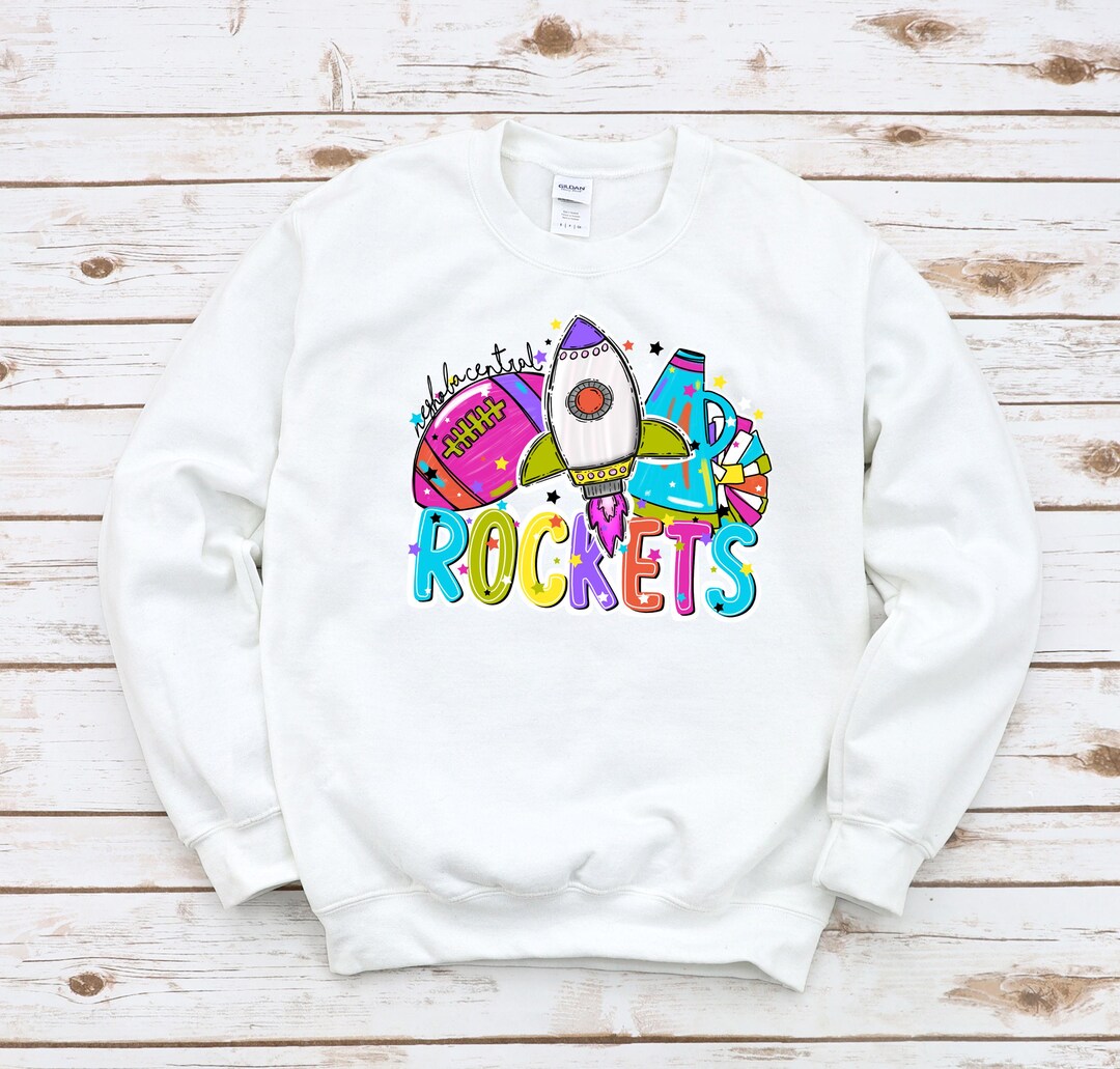 Neshoba Central Rockets Football Cheer Sweatshirt - Etsy