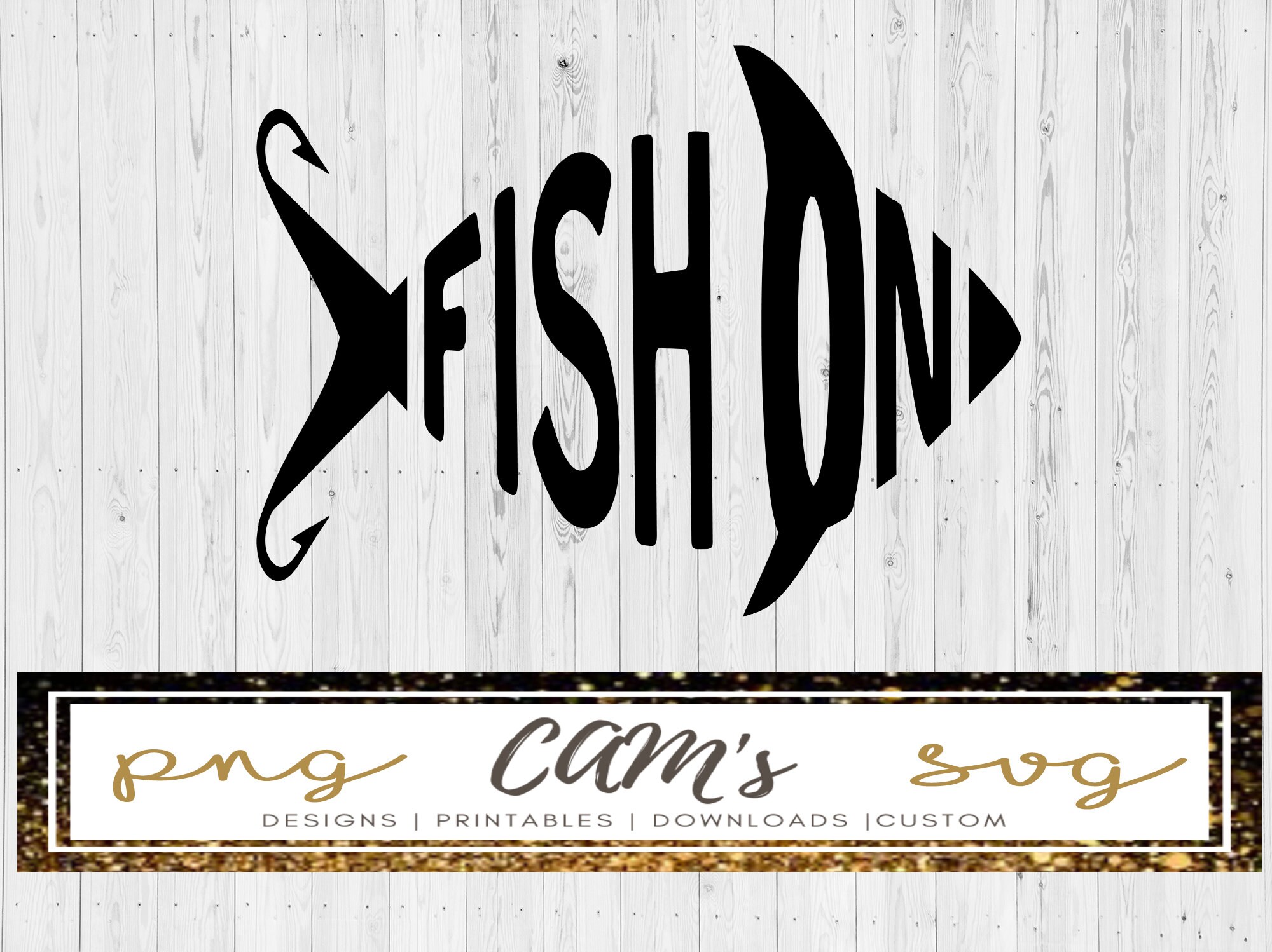 Fish on Svg I Fish on Png I Fishing I Jpg I - Etsy