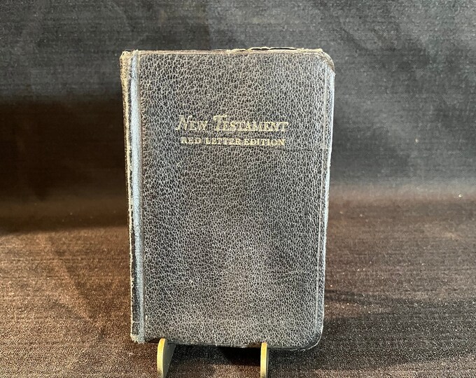 1960's, the New Testament, Red Letter Edition, World Publishing Company ...