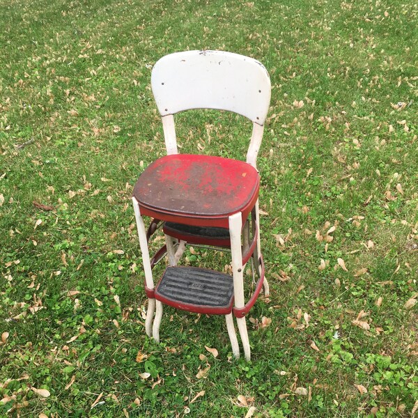 Vintage Step Stool - Etsy