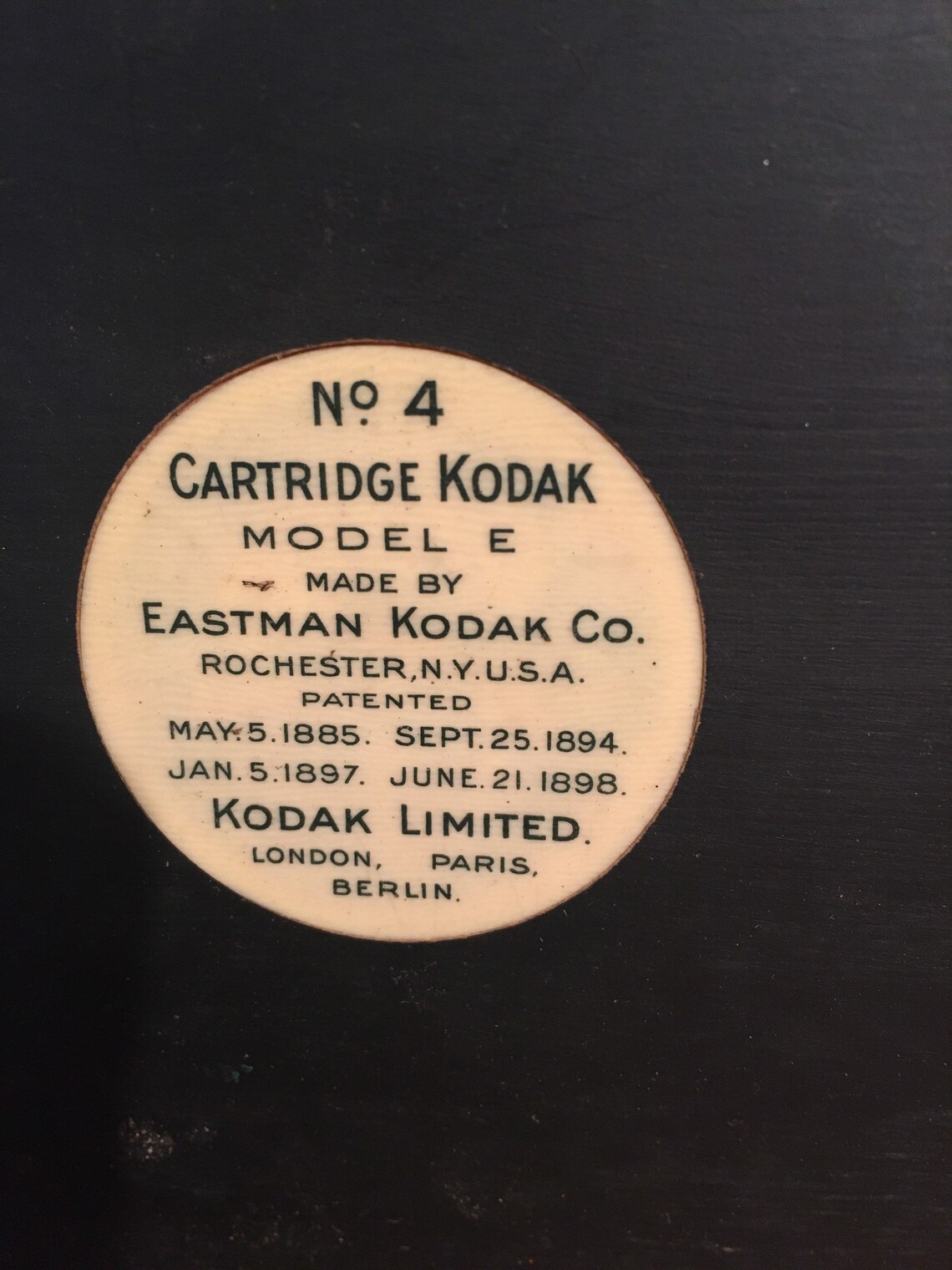 Antique No. 4 Cartridge Kodak Model E Antique Camera - Etsy