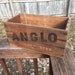 Vintage Anglo Corned Beef Crate, Vintage Advertising, Wood Shipping ...