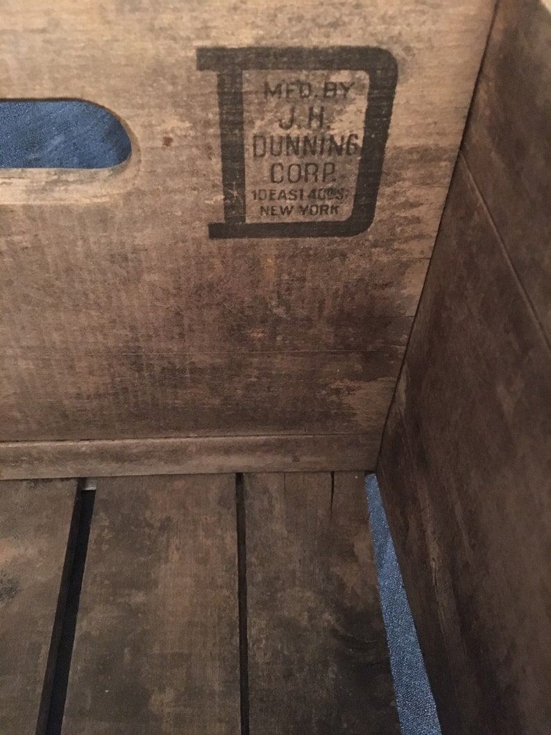 Vintage Sylvan Seal Milk Crate Milk Box Rustic Milk Crate | Etsy