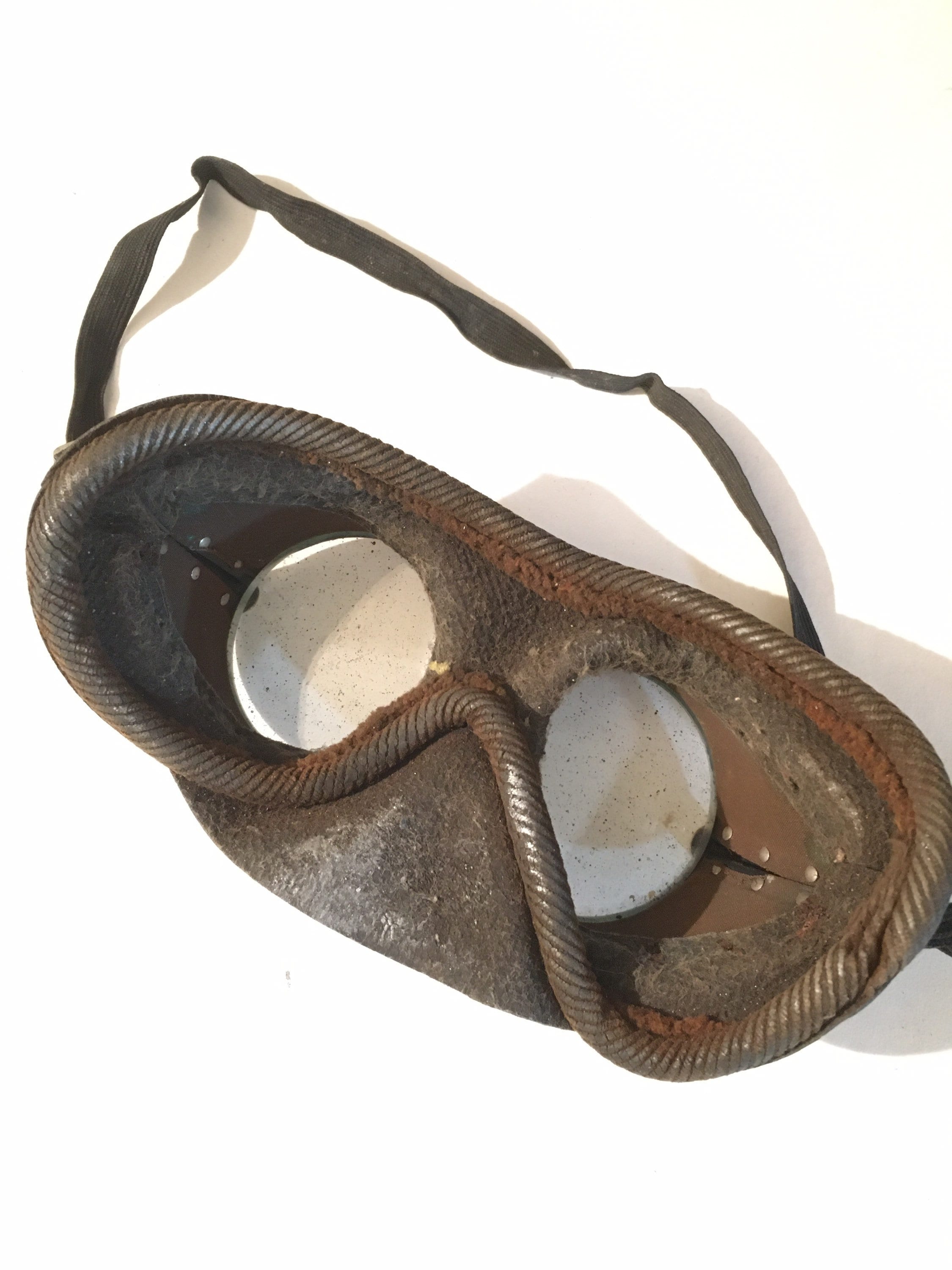 Antique Willson Safety Goggles, Round Lenses, Welding Goggles ...