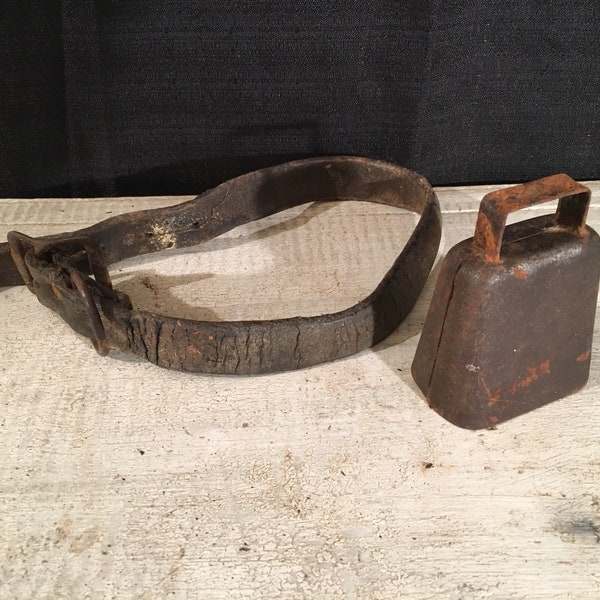 Antique Cow Bell - Etsy
