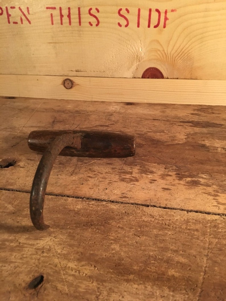 Vintage Hay Hook Primitive Hook Farm Hook Farmhouse Antique | Etsy