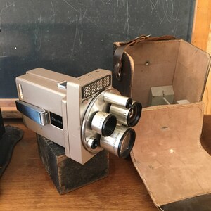 Vintage Argus M3 Movie Camera With Original Leather Case - Etsy