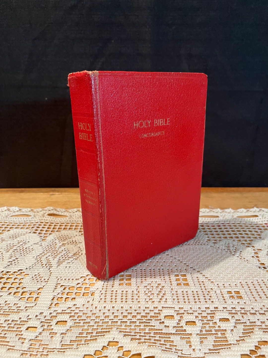 1952, the Holy Bible, Revised Standard Version, the Melton Book Company ...