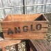 Vintage Anglo Corned Beef Crate, Vintage Advertising, Wood Shipping ...