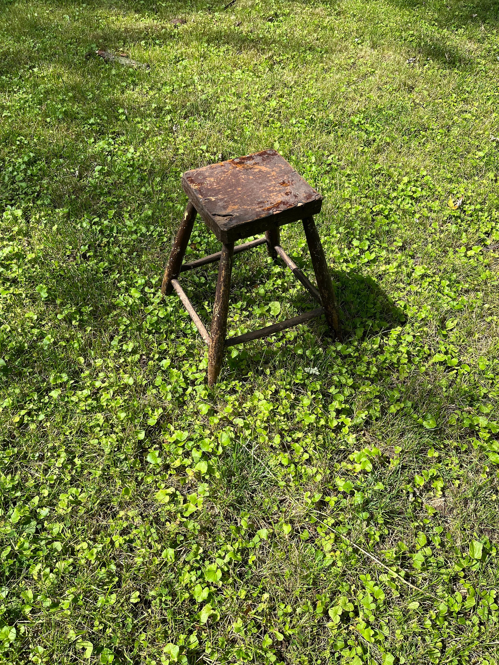 Antique Wood Stool, Primitive Stool - Etsy