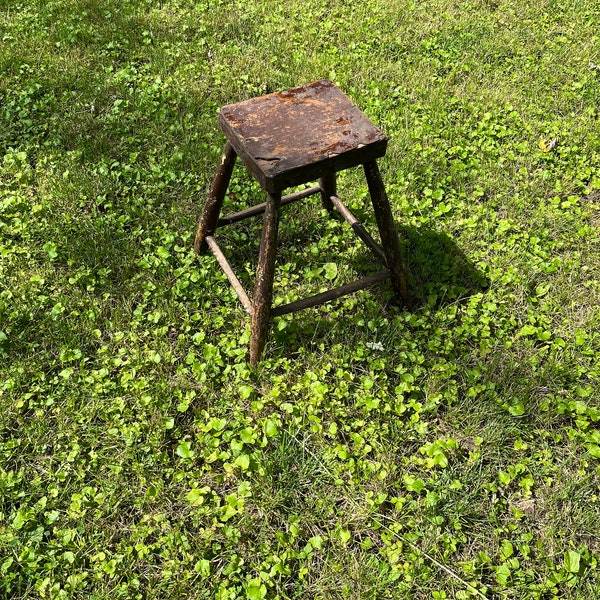 Primitive Stool - Etsy