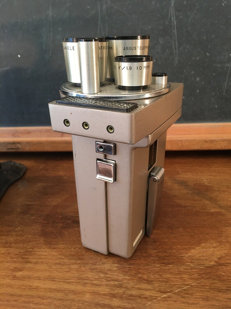 Vintage Argus M3 Movie Camera With Original Leather Case - Etsy