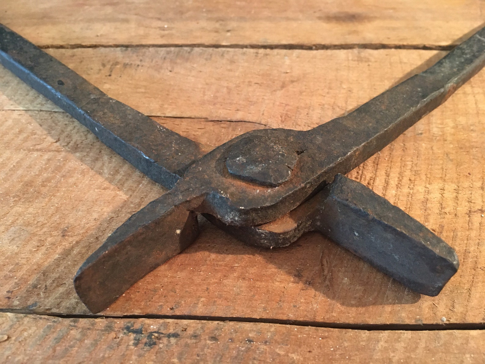 Antique Blacksmith Tongs Hand Forged Tool Blacksmith Tool - Etsy