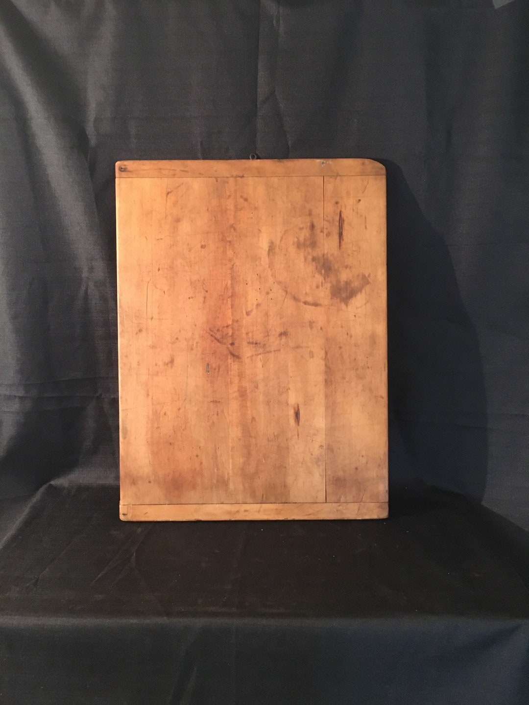 Antique Wood Dough Board, Primitive Biscuit Board, Large Rectangle Wood ...