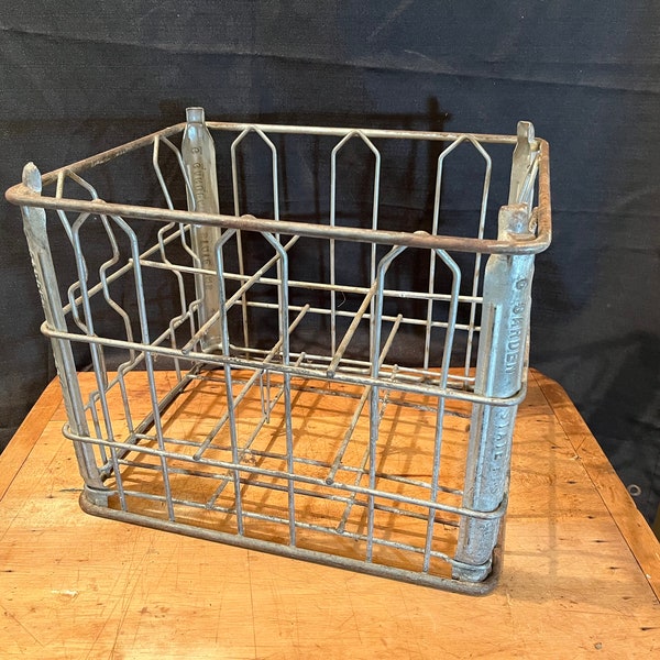 Wire Milk Crate - Etsy