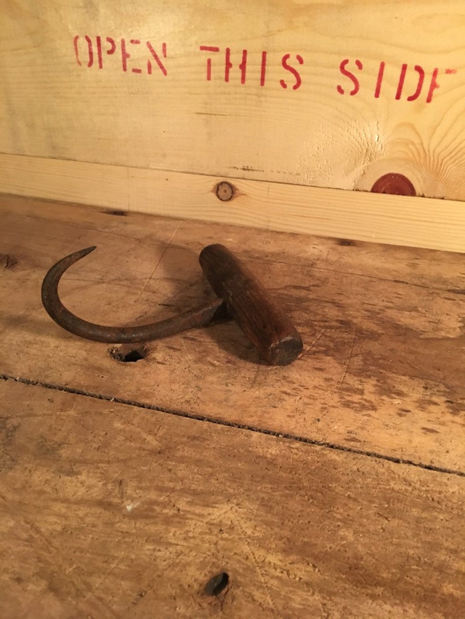 Vintage Hay Hook Primitive Hook Farm Hook Farmhouse Antique | Etsy