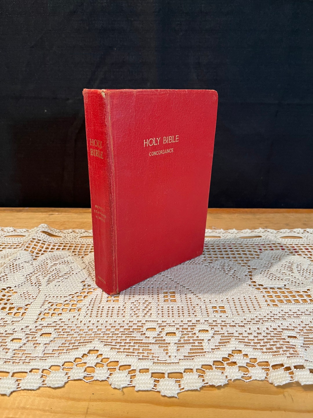 1952, the Holy Bible, Revised Standard Version, the Melton Book Company ...