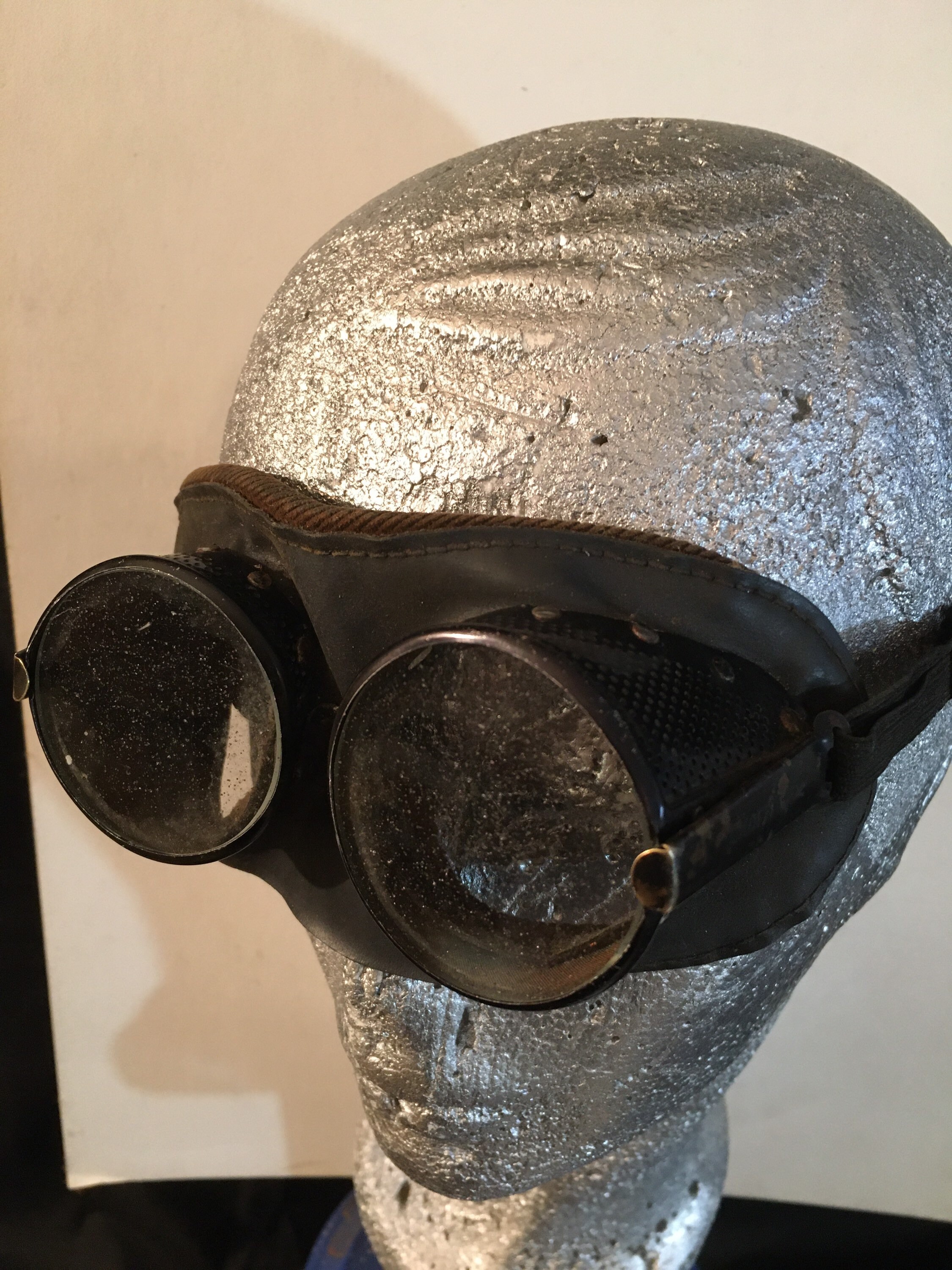 Antique Willson Safety Goggles, Round Lenses, Welding Goggles ...