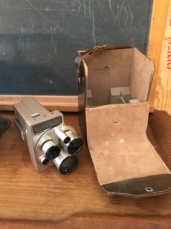 Vintage Argus M3 Movie Camera With Original Leather Case - Etsy