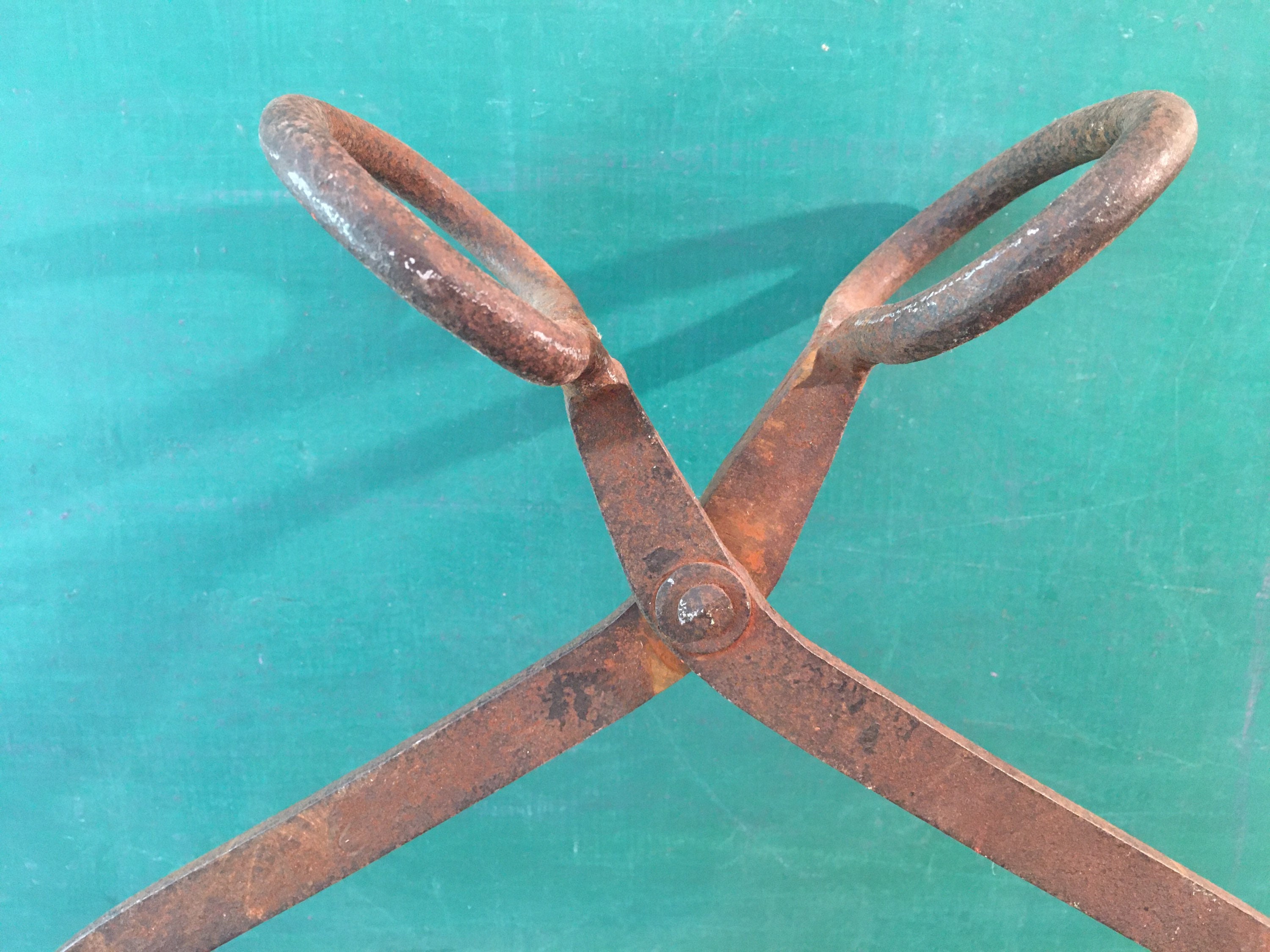 Hand Forged Antique Ice Block Tongs Ice Hook Hand Forged | Etsy