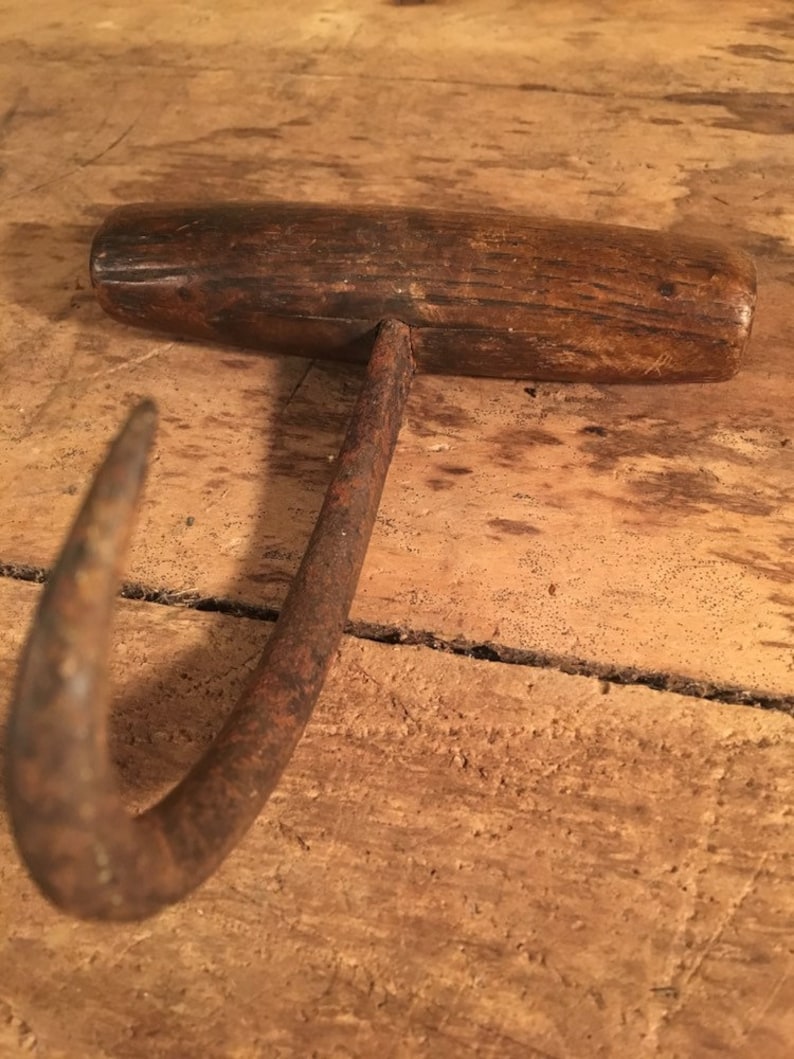 Vintage Hay Hook, Primitive Hook, Farm Hook, Farmhouse Antique - Etsy