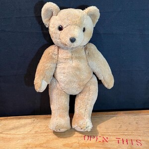 Vintage Teddy Bear, Shanghai Dolls Factory, Pure Wool, Chinese Teddy - Etsy