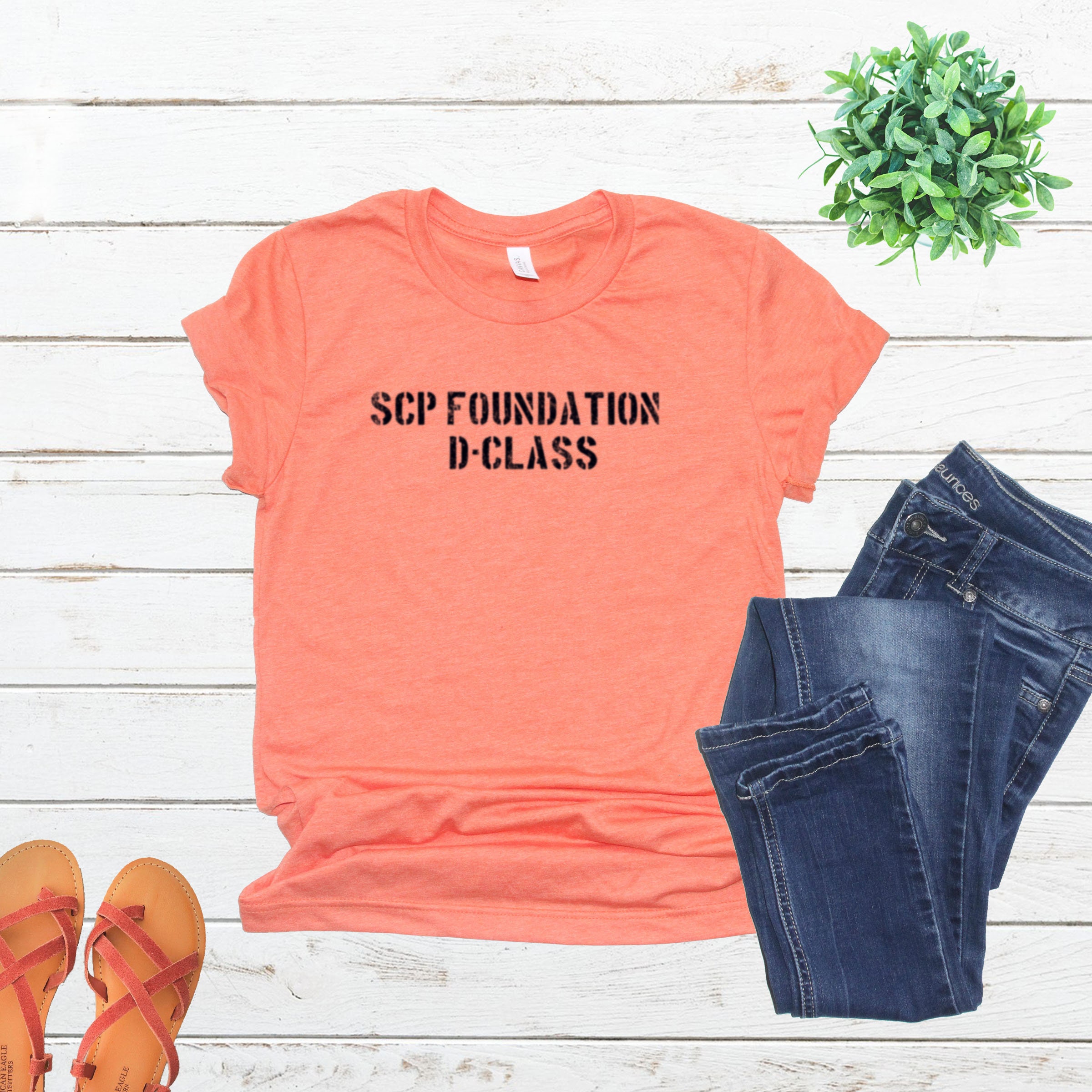 Scp Foundation D Class Personnel Unisex T Shirt Secure Etsy