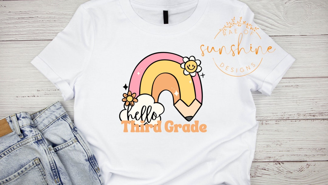 Grade Level PNG, Rainbow Grade Level Png, Grade Level Bundle, Back to ...