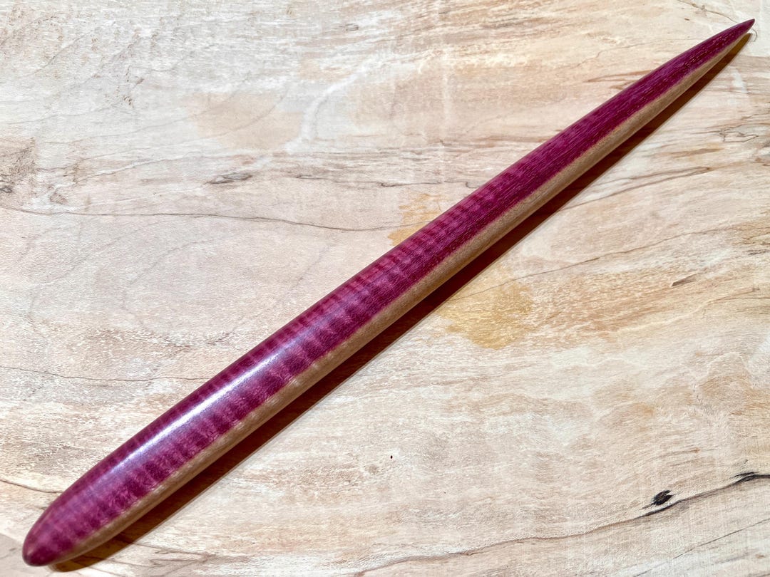 Purpleheart Wand - Preposterous Color and Curl! - Etsy