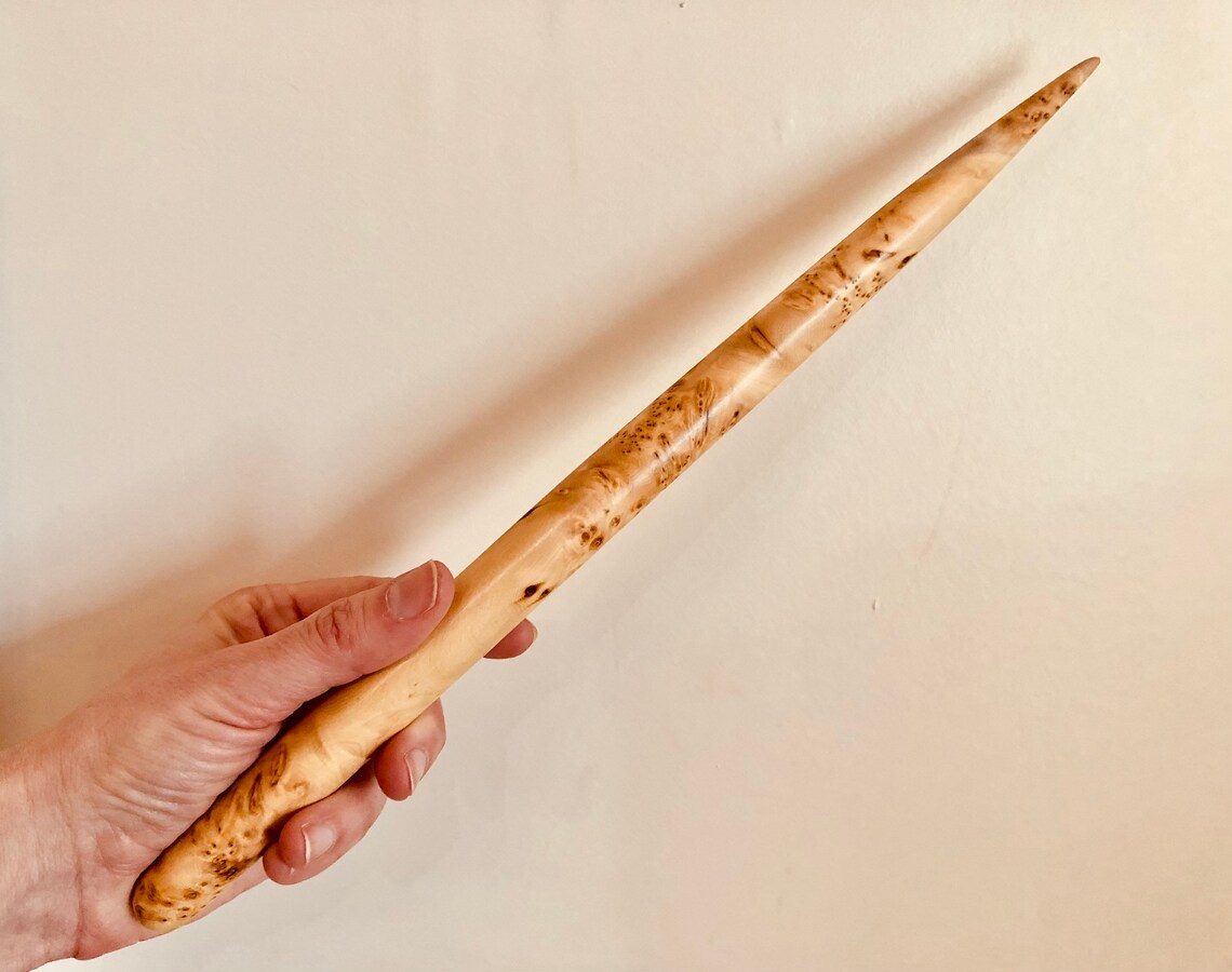 Nootka Yellow Cedar Wand | Etsy