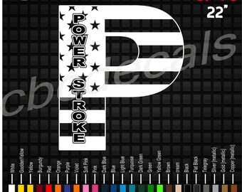 Powerstroke decal | Etsy