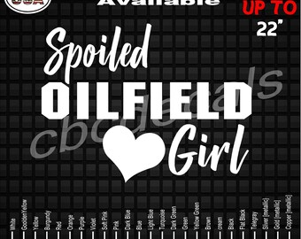 Oilfield decal | Etsy