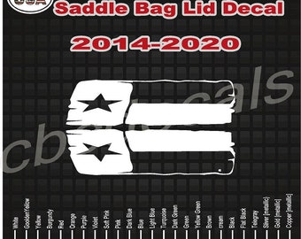 Harley Davidson Saddlebag Decals | Etsy