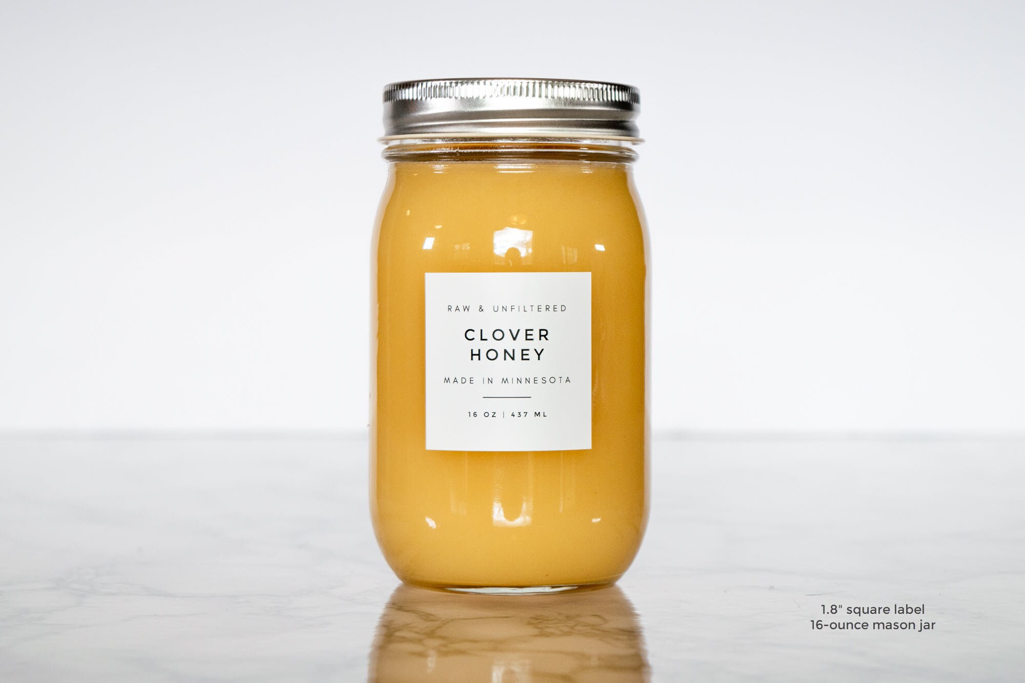 Modern Honey Labels Personalized Water and Oil Resistant | Etsy