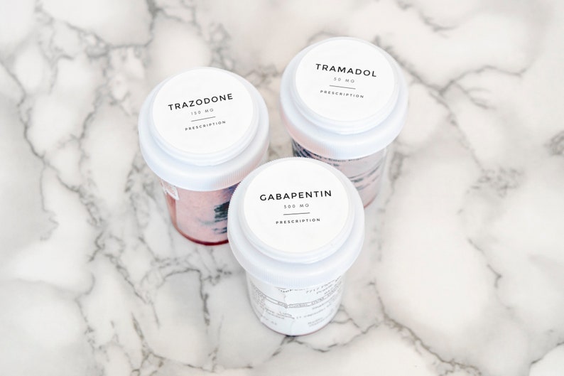 Modern Medicine Supplement Labels Water and Oil Resistant - Etsy