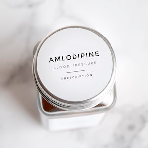 Modern Medicine + Supplement Labels • Water and Oil Resistant ...