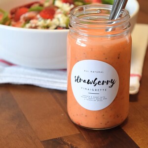 Brush Script Jar and Canning Labels • Custom • Water and Oil Resistant ...