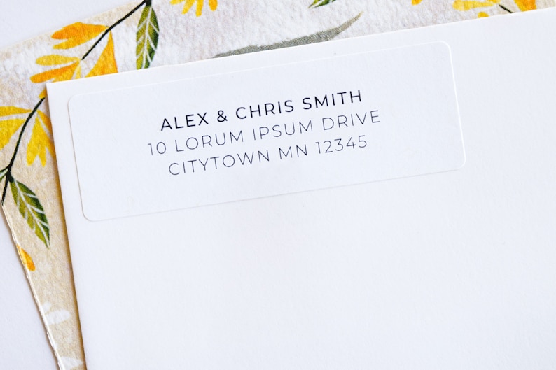 Return Address Labels 150 per Package Made From 100% | Etsy