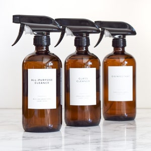 Clean+home Cleaning and Laundry Labels • Water and Oil Resistant ...