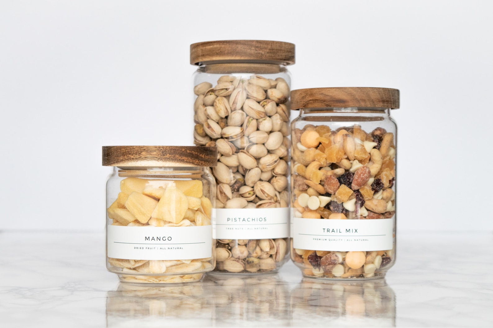 Sleek-modern Pantry Labels Water and Oil Resistant - Etsy