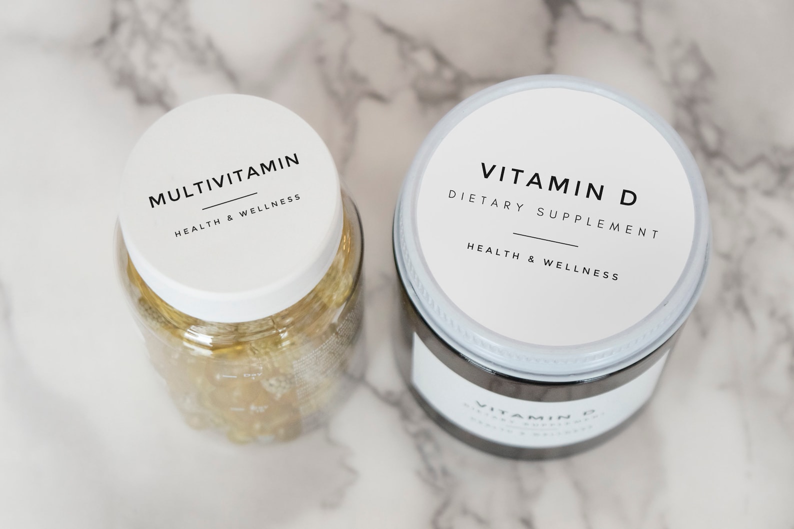 Modern Medicine Supplement Labels Water and Oil Resistant - Etsy