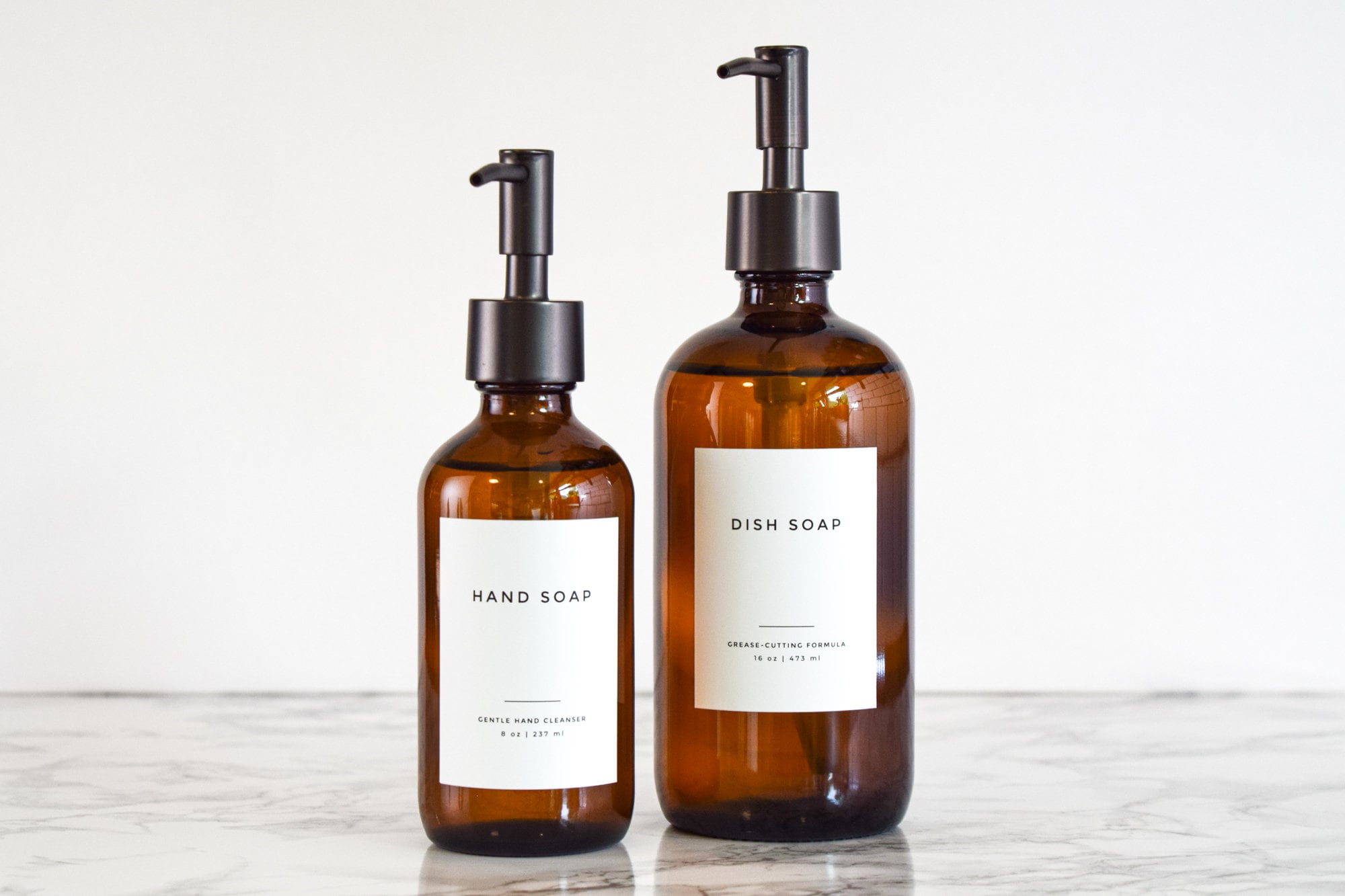 Clean-modern Soap and Personal Care Labels Water and Oil | Etsy